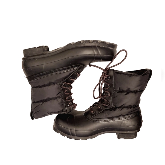 Hunter | Shoes | Hunter Quited Laced Up Boots Size 4us 9 | Poshmark